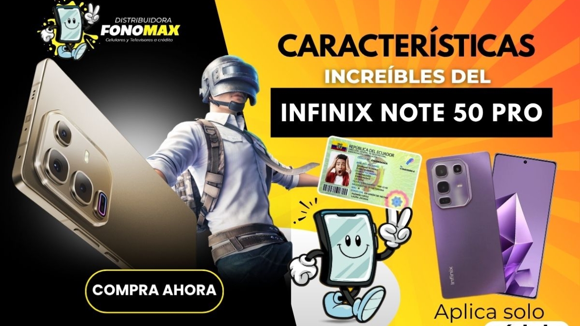 Infinix Note 50 Pro: Características y Precio Quito y Ecuador